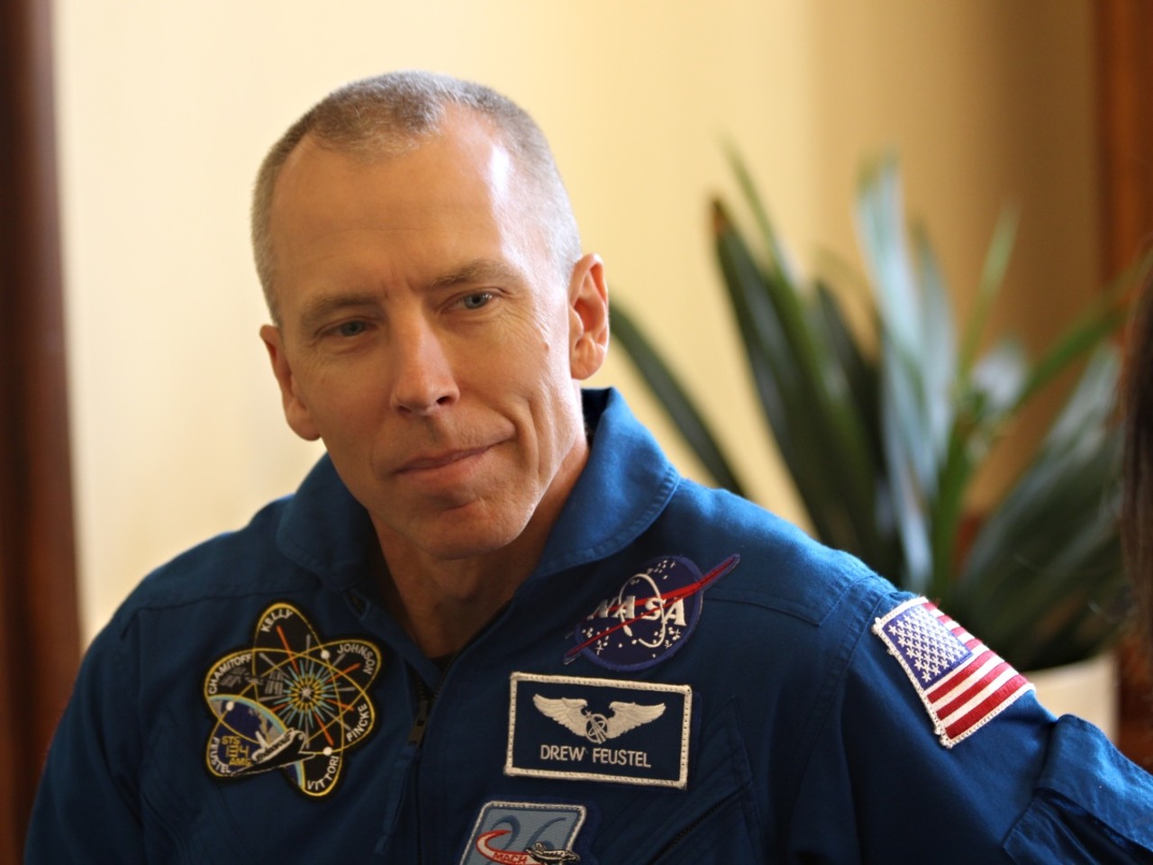 Astronaut Andrew Feustel dnes na UP: medaile, besedy a plyšový ...